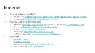 Learning to Translate with Joey NMT | PDF | Web Development | Internet