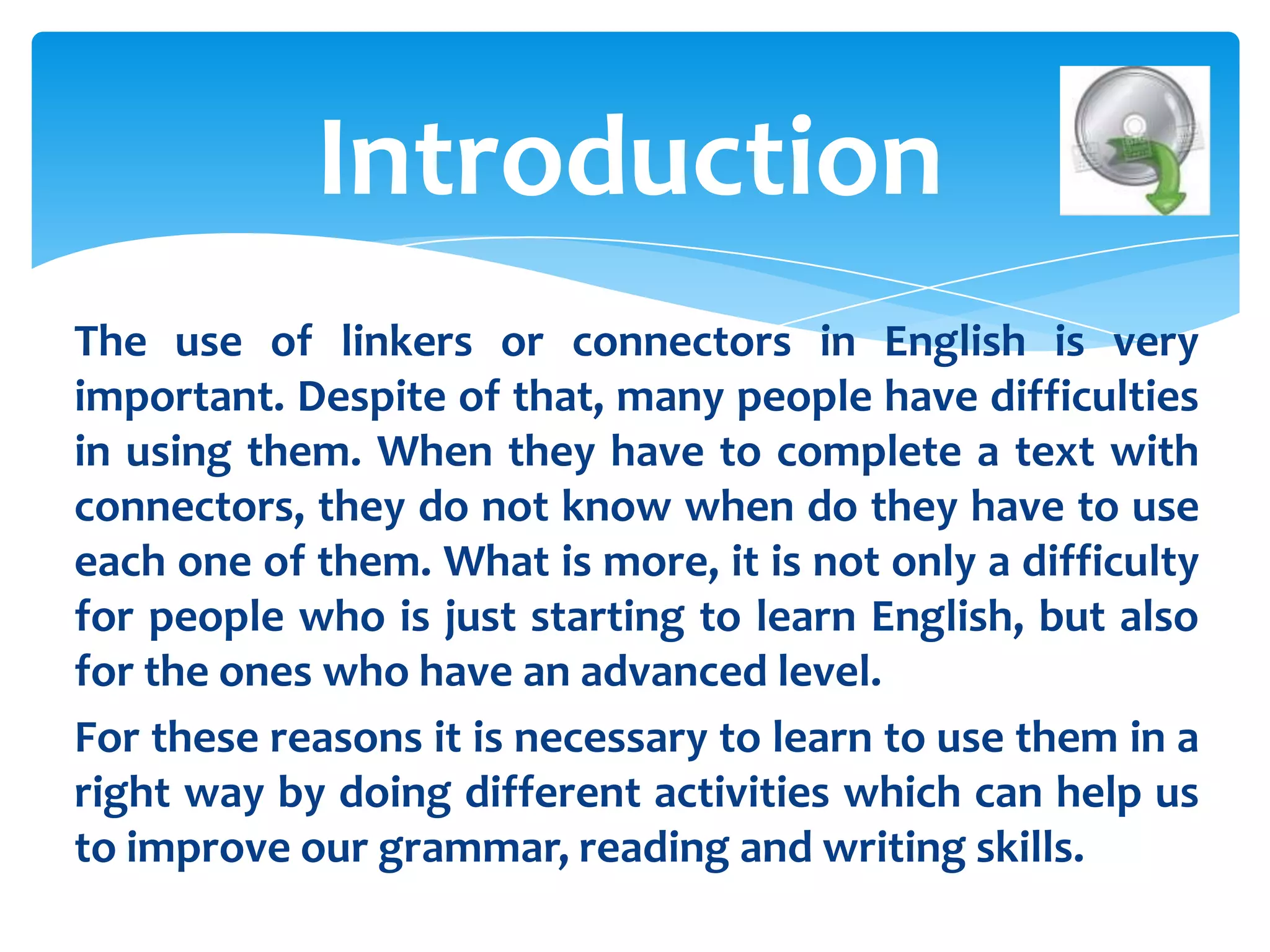 Learning to use linkers | PPTX