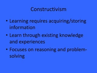 Learningtypesedu290 | PPTX