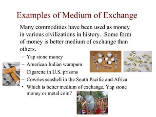 Econ315 Money and Banking: Learning Unit 02: What is Money? | PPT