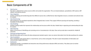 Business Intelligence chapter 1 on data warehouse | PPT