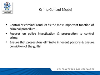 Learning Unit 1.pptx criminal proce dure | PPTX