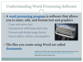 Learning unit 1 word 2007 | PPT