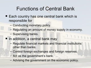 Econ315 Money and Banking: Learning Unit #20 | PPT