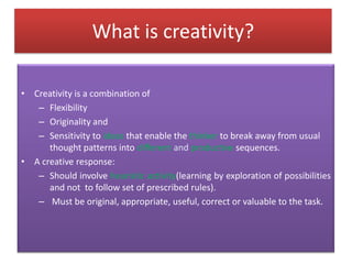 Learning unit 5 creative teaching | PPT