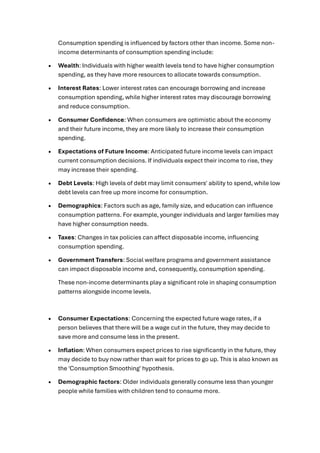 LEARNING UNIT 6 INCOME DETERMINATION IN A SIMPLE KEYNESIAN MODEL pdf | PDF