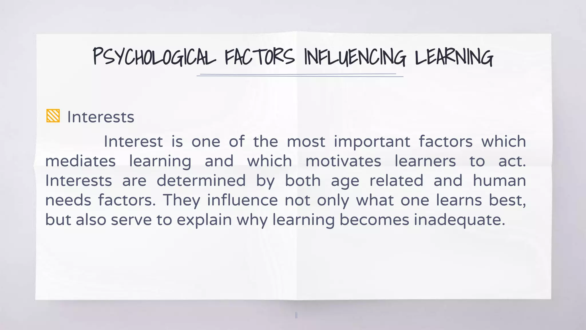 LEARNING UNIT III- FACTORS AFFECTING LEARNER'S BEHAVIOR.pptx