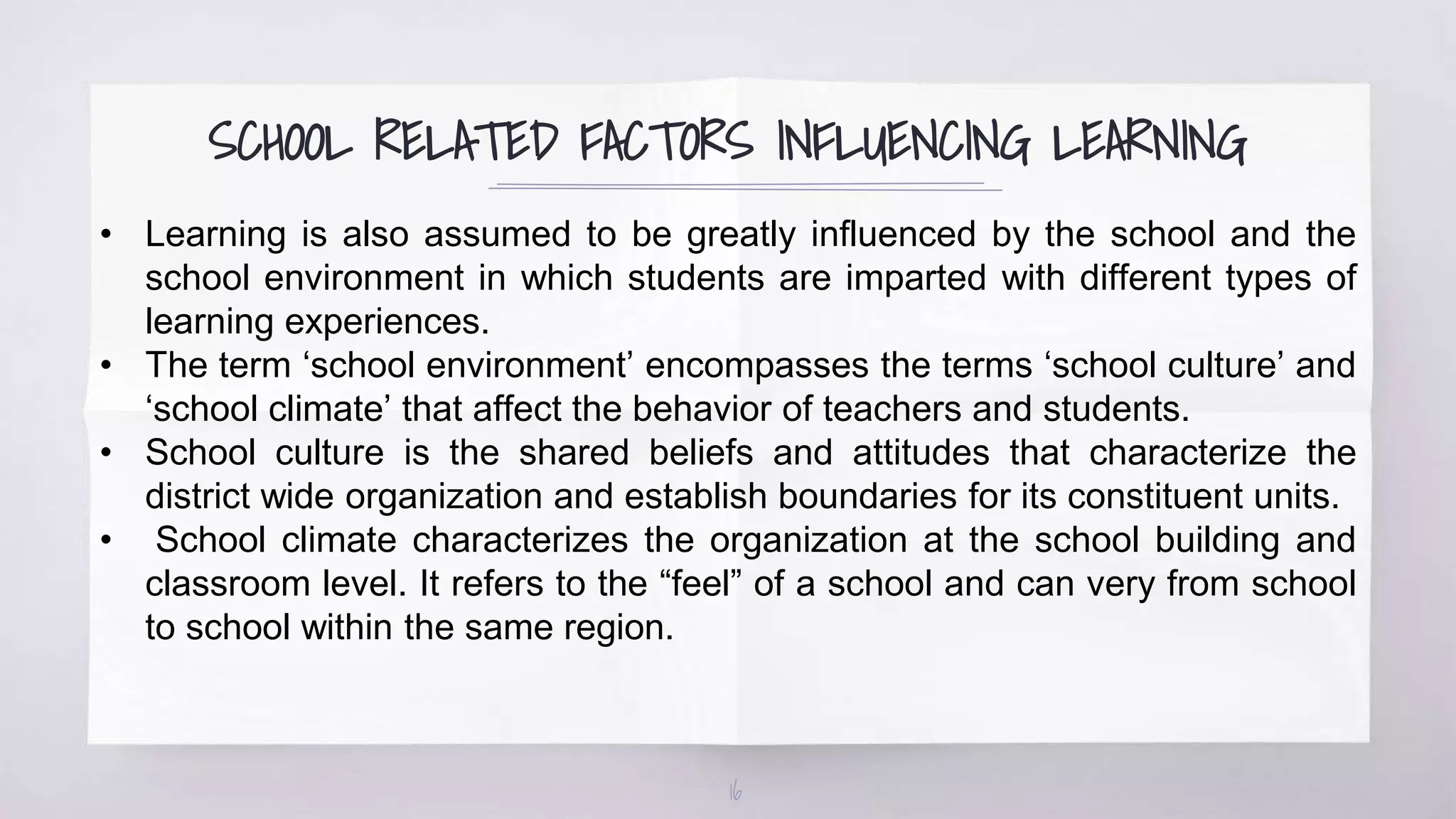 LEARNING UNIT III- FACTORS AFFECTING LEARNER'S BEHAVIOR.pptx