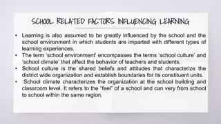 LEARNING UNIT III- FACTORS AFFECTING LEARNER'S BEHAVIOR.pptx