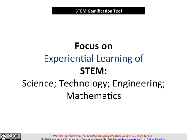 STEM Gamification Cycle: Facilitate Scientific Problem Solving ...