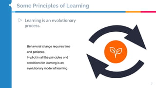 Understand what is Learning to help design Learning experiences. | PPTX