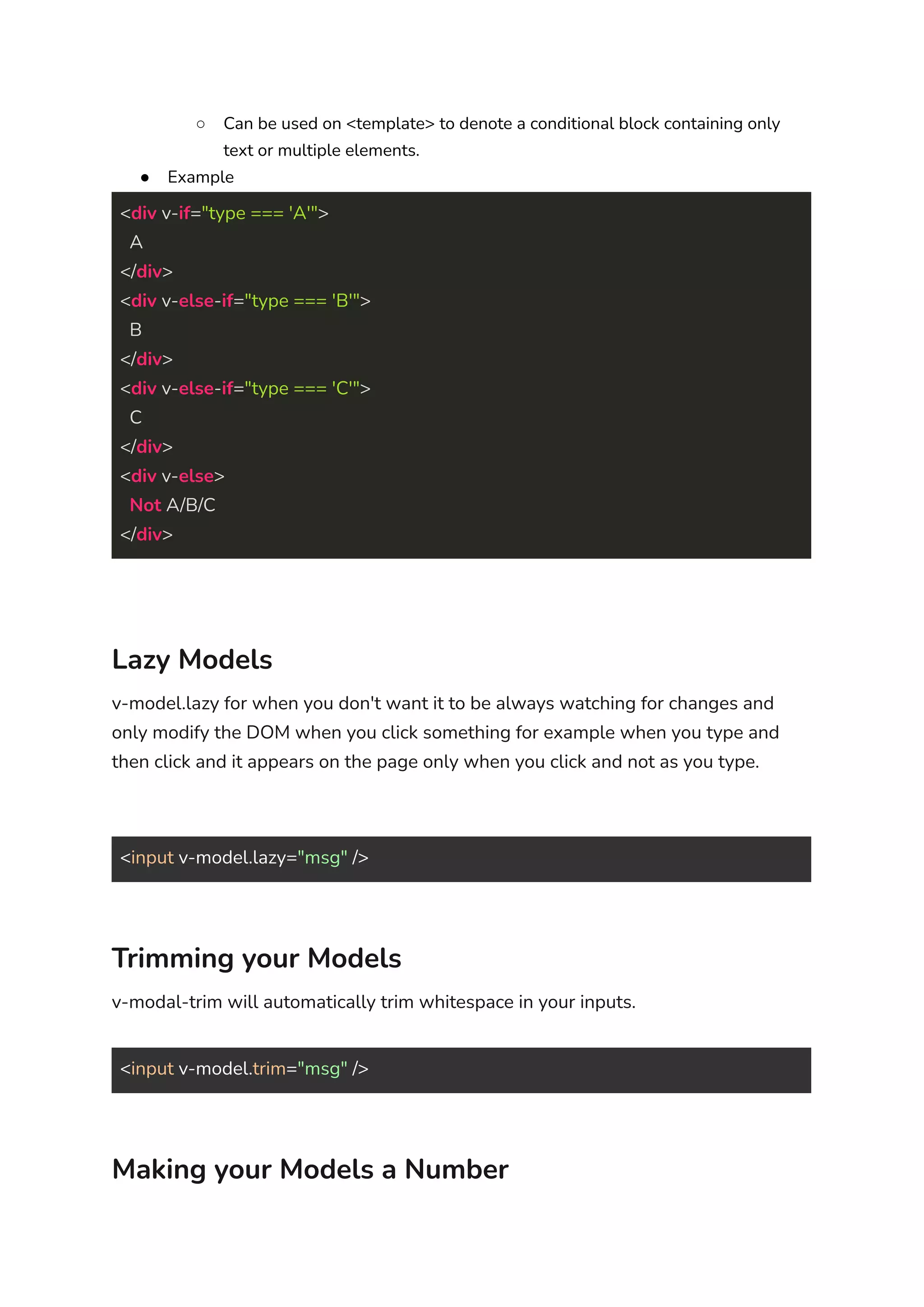 Learning Vue Directives.pdf | Web Design and HTML | Internet