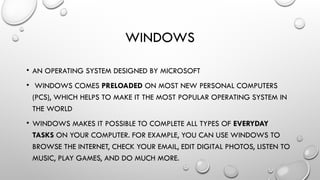 LEARNING WINDOWS for ICT 1010101010101.pptx