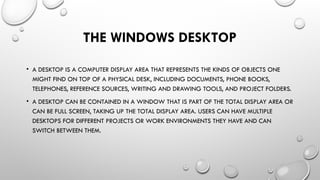 LEARNING WINDOWS for ICT 1010101010101.pptx