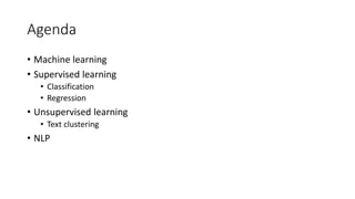 Learning with classification and clustering, neural networks | PPT