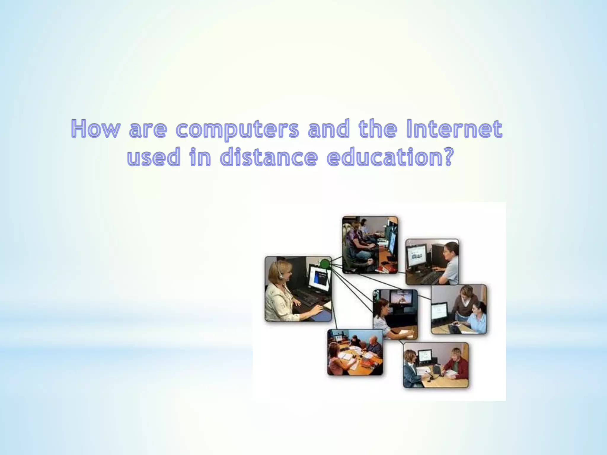 Learning with computers and internet | PPTX