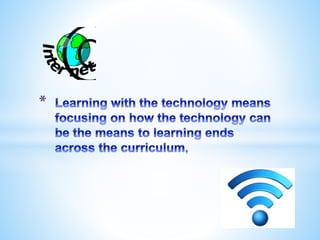 Learning with computers and internet | PPTX