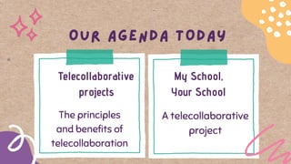 Learning with others: Presenting a collaborative global project | PPT