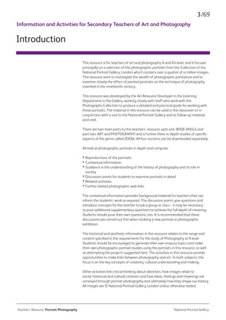 history of portrait photography | PDF | Photography | Arts and Crafts