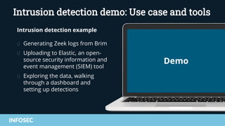 Learn intrusion detection: Using Zeek and Elastic for incident response ...