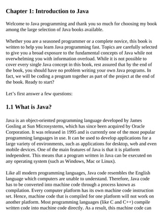 Learn java in one day and learn it well 2016 jamie chan | PDF