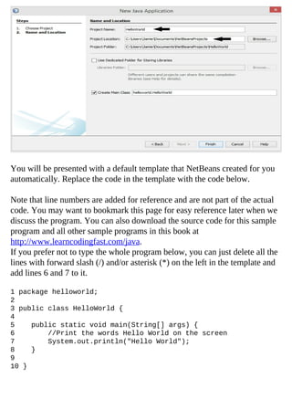 Learn java in one day and learn it well 2016 jamie chan | PDF