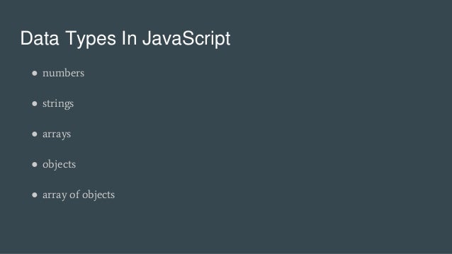 Learn JavaScript From Scratch