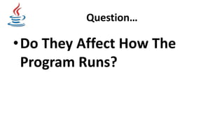 Learn java theory presentation | PPTX