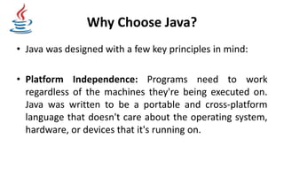Learn java theory presentation | PPTX