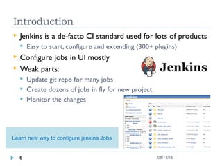 Learn jobDSL for Jenkins | PPT