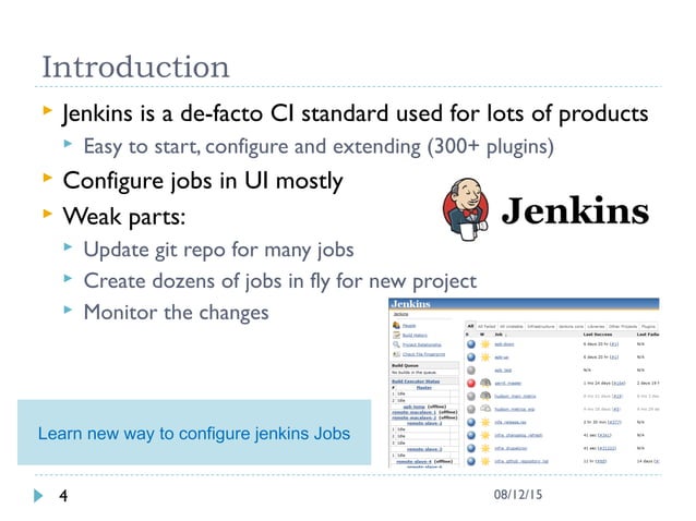 Learn jobDSL for Jenkins | PPT