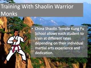 Learn Kung Fu With Real Shaolin Warrior Monks | PPTX