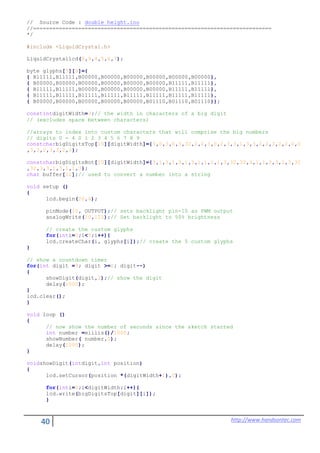 Learn LCD Arduino-v1 | PDF