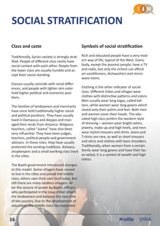 I4M country profile of syria (in english) | PDF