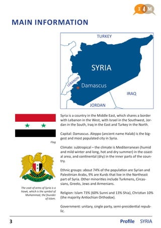 I4M country profile of syria (in english) | PDF