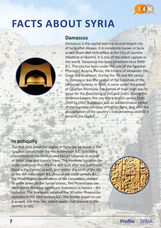I4M country profile of syria (in english) | PDF