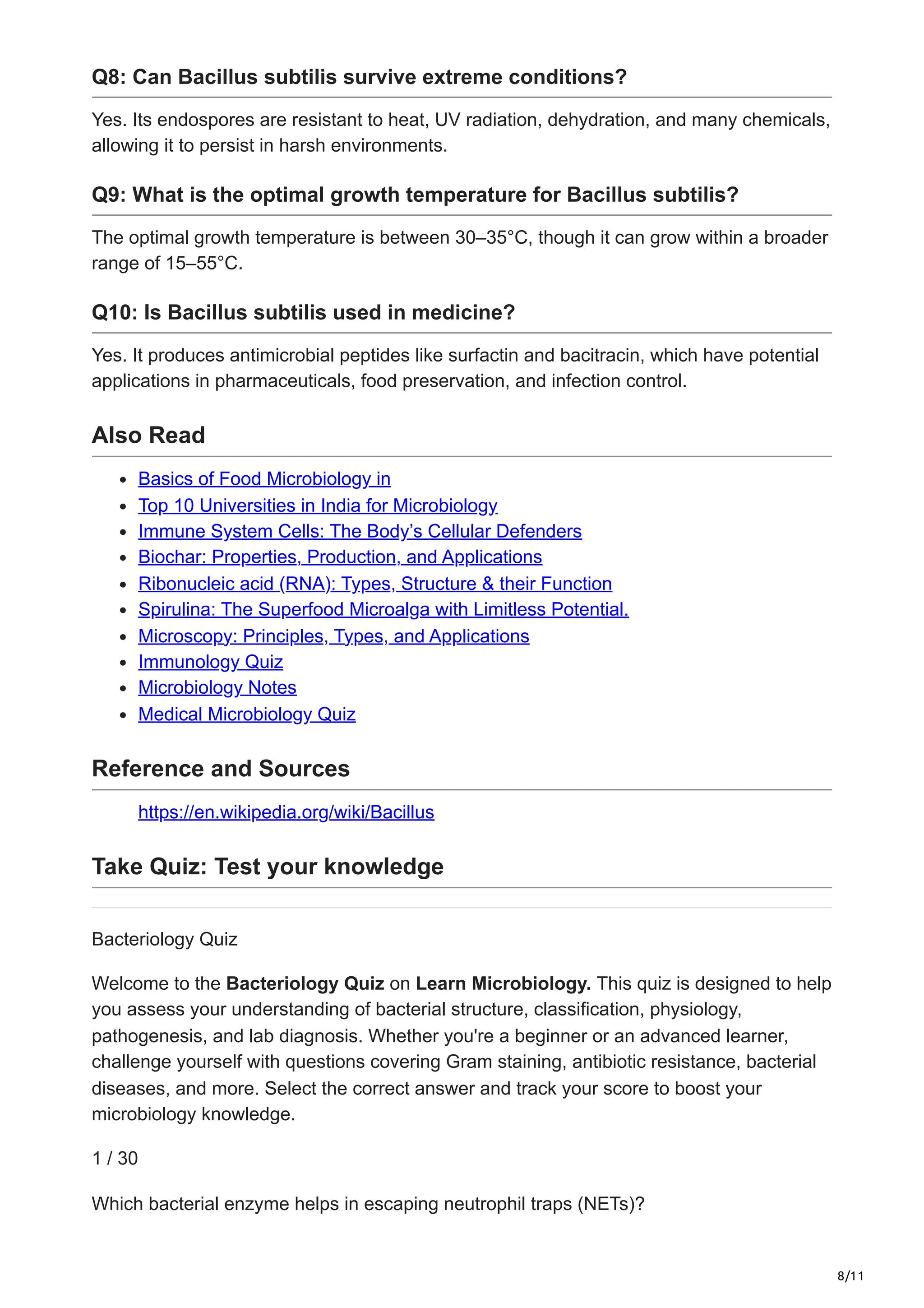 Bacillus subtilis Morphology Habitat Diseases amp Industrial ...