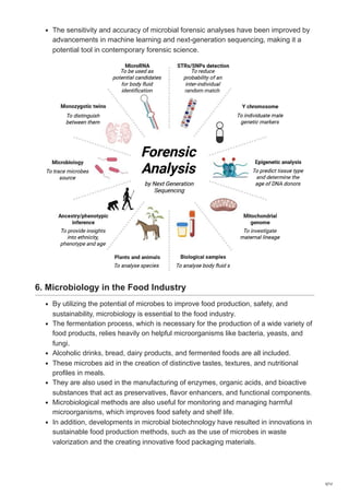 Importance of Microbiology_ Applications, Scope, and Benefits | PDF