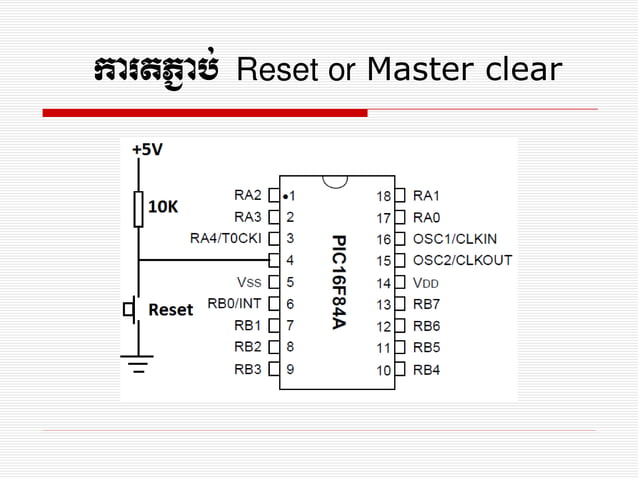 Learn Microcontroller Pic16f84a Ppt