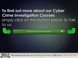 Learn More About Cyber Crime Investigation | PPT