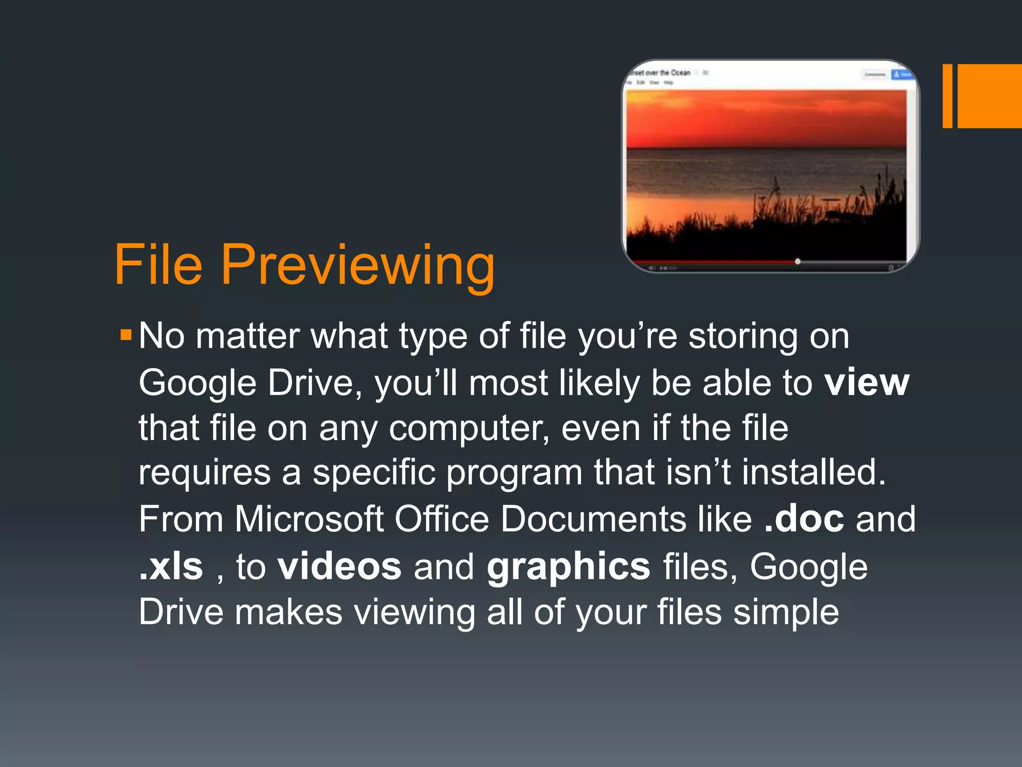 Learn more about what google drive can do | PPTX