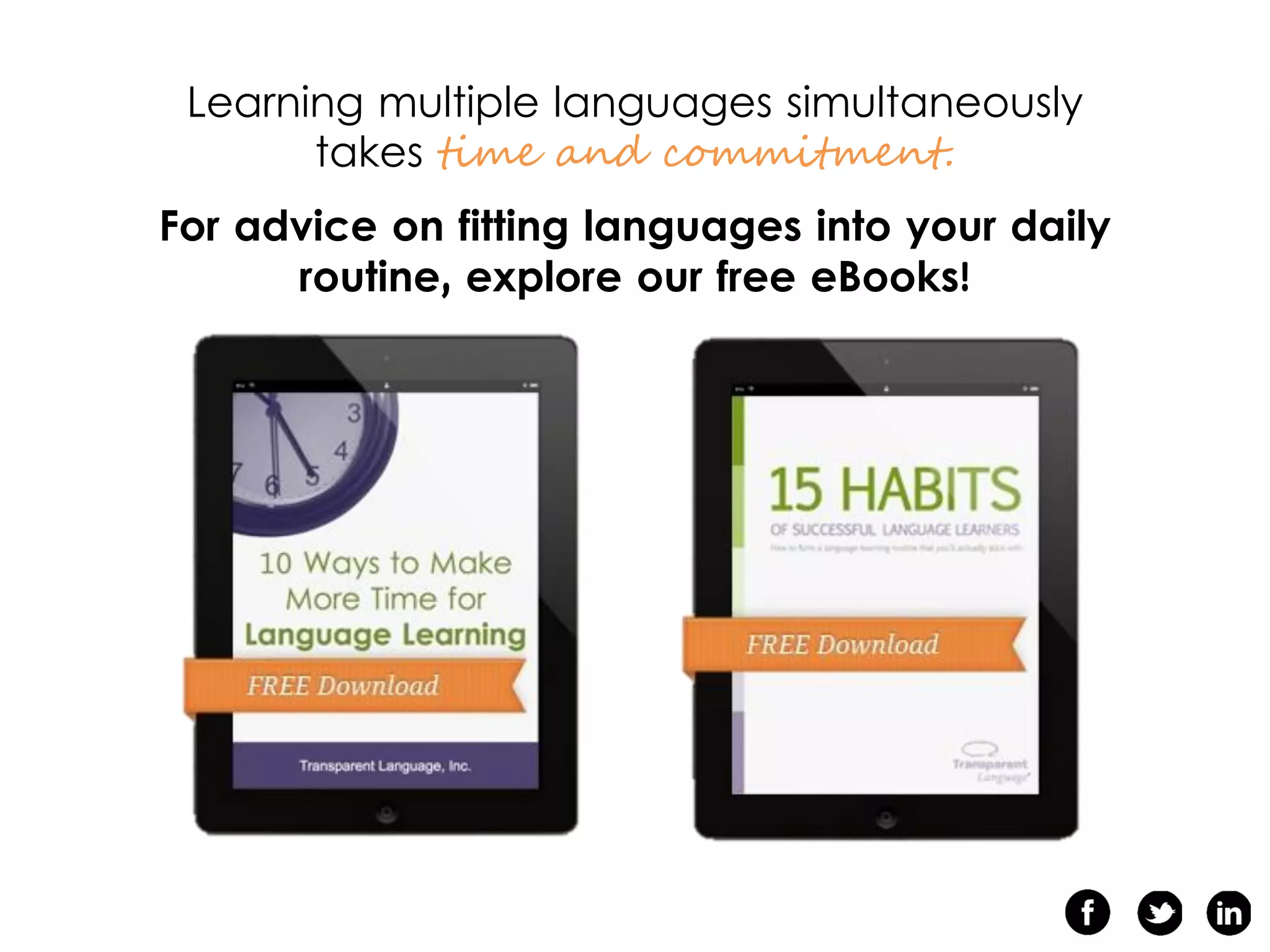 5 Tips for Learning Multiple Languages Simultaneously | PDF
