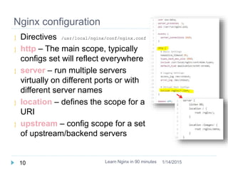 Learn nginx in 90mins | PPTX