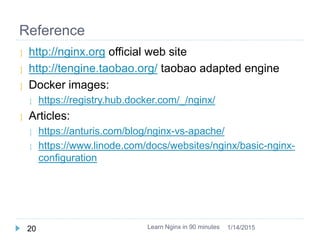 Learn nginx in 90mins | PPTX