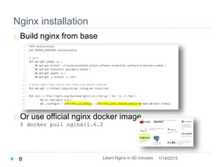Learn nginx in 90mins | PPTX