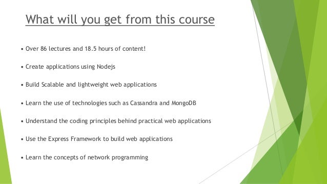 Learn Nodejs Programming From Scratch Just 99 Use Coupon Code To Avail 70 Off Enroll Now