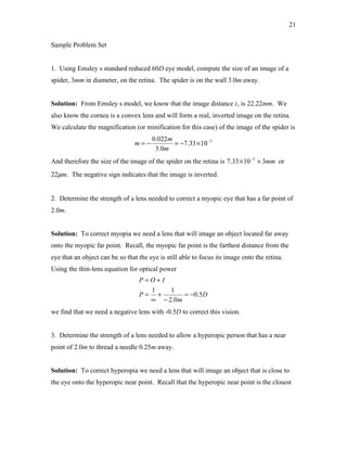 introduction to learn laser in refractive erros | PDF