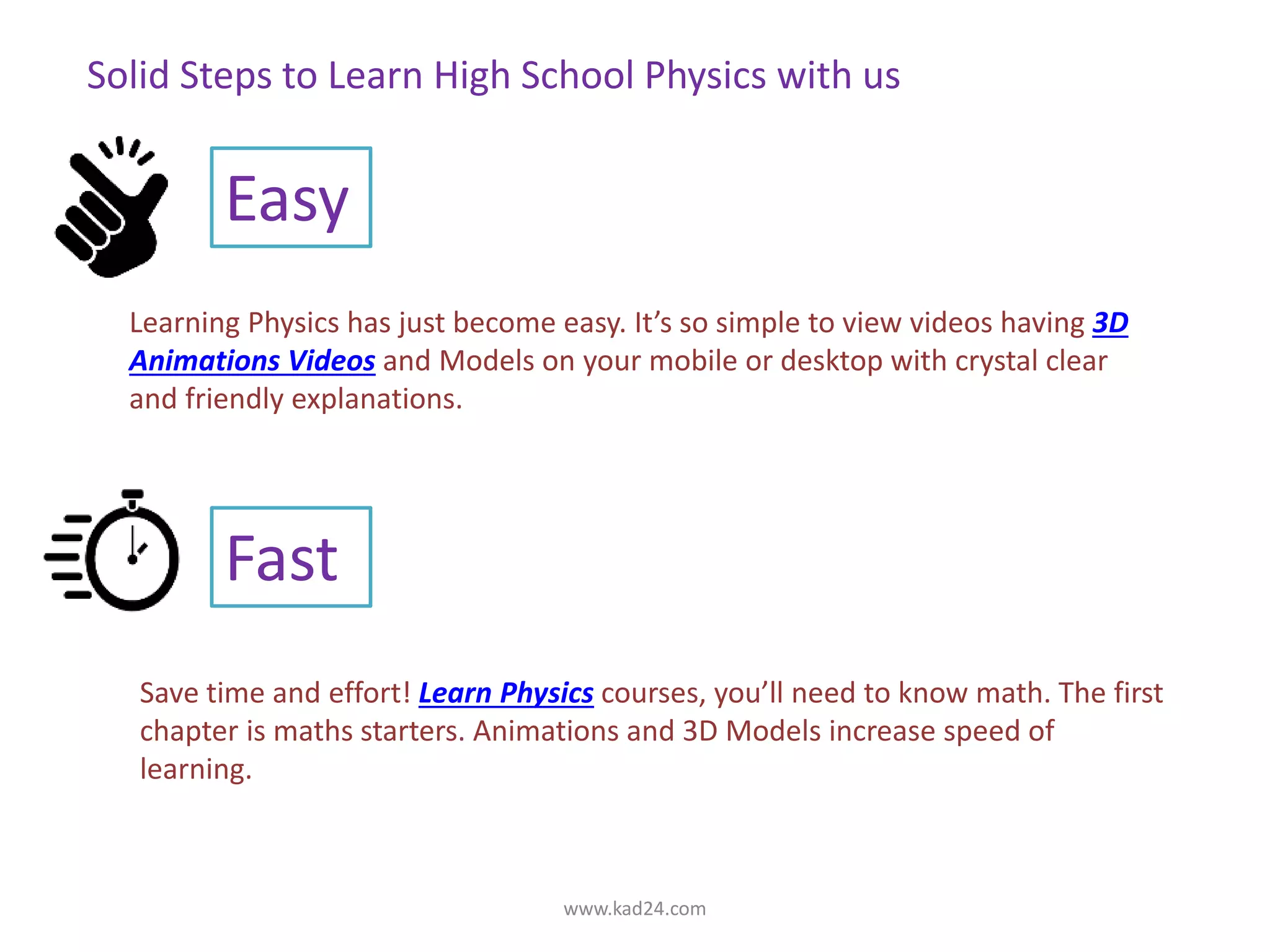 Learn Physics Animation | PPTX