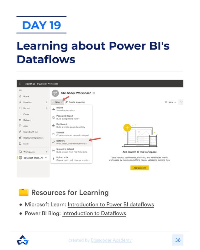 Learn PowerBi in 30 Days 🚀.pdf | Databases | Computer Software and Applications