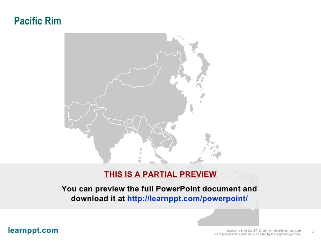 Maps of Asia Pacific (APAC)